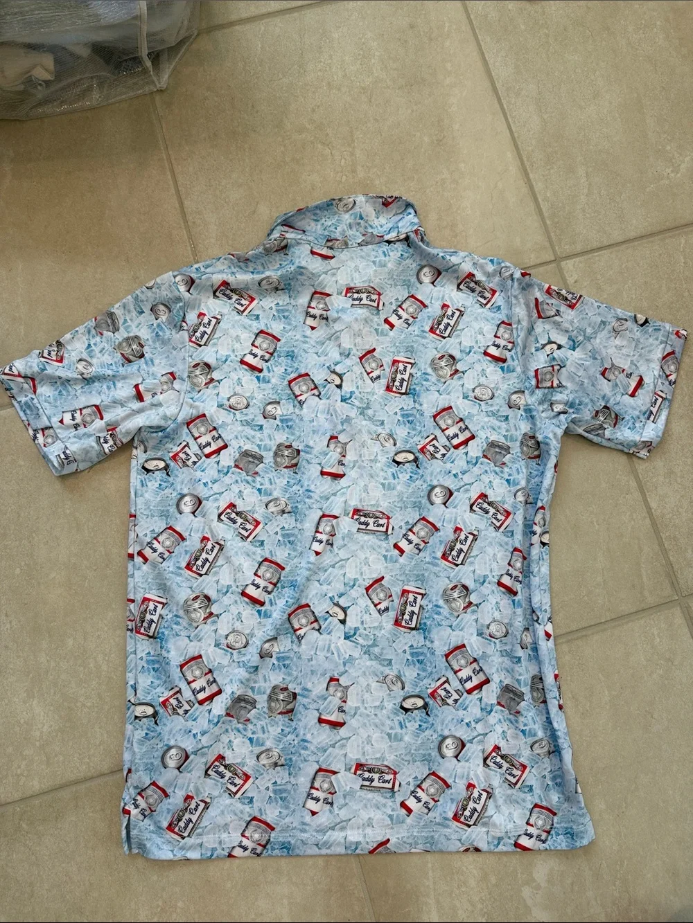 Caddy Cart | Shirts | Beer Can Golf Polo | Poshmark